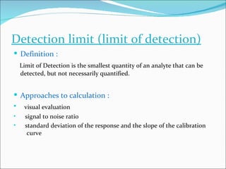 analytical method validation and validation of hplc | PPT