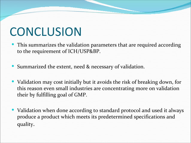 analytical method validation and validation of hplc | PPT | Chemistry ...