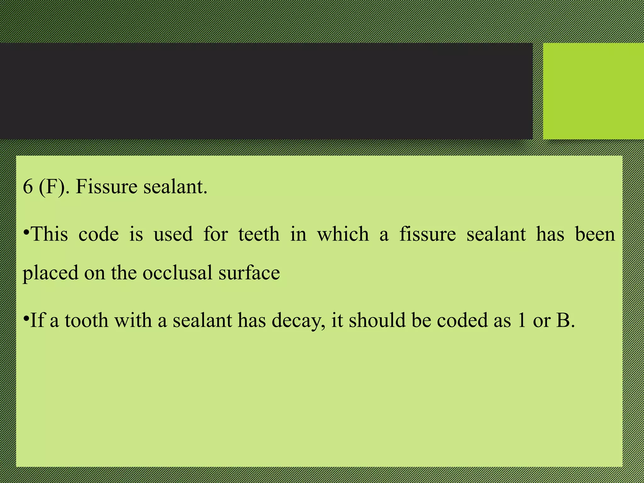 Indices for dental caries | PPT