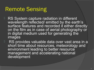 Remote Sensing PPT | PPT