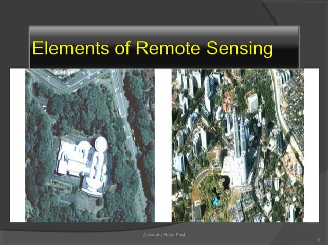 Remote Sensing PPT | PPT