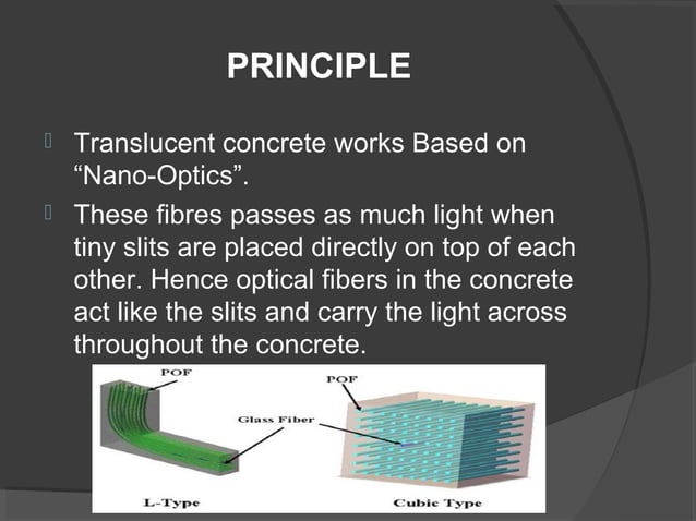 TRANSLUCENT CONCRETE | PPT