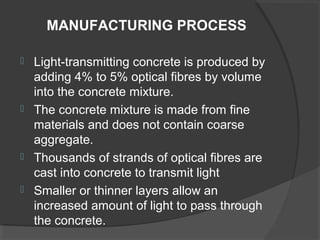 TRANSLUCENT CONCRETE | PPT