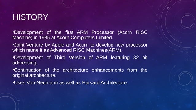 ARM Architecture | PPT