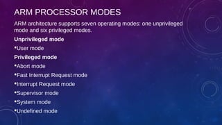 ARM Architecture | PPT