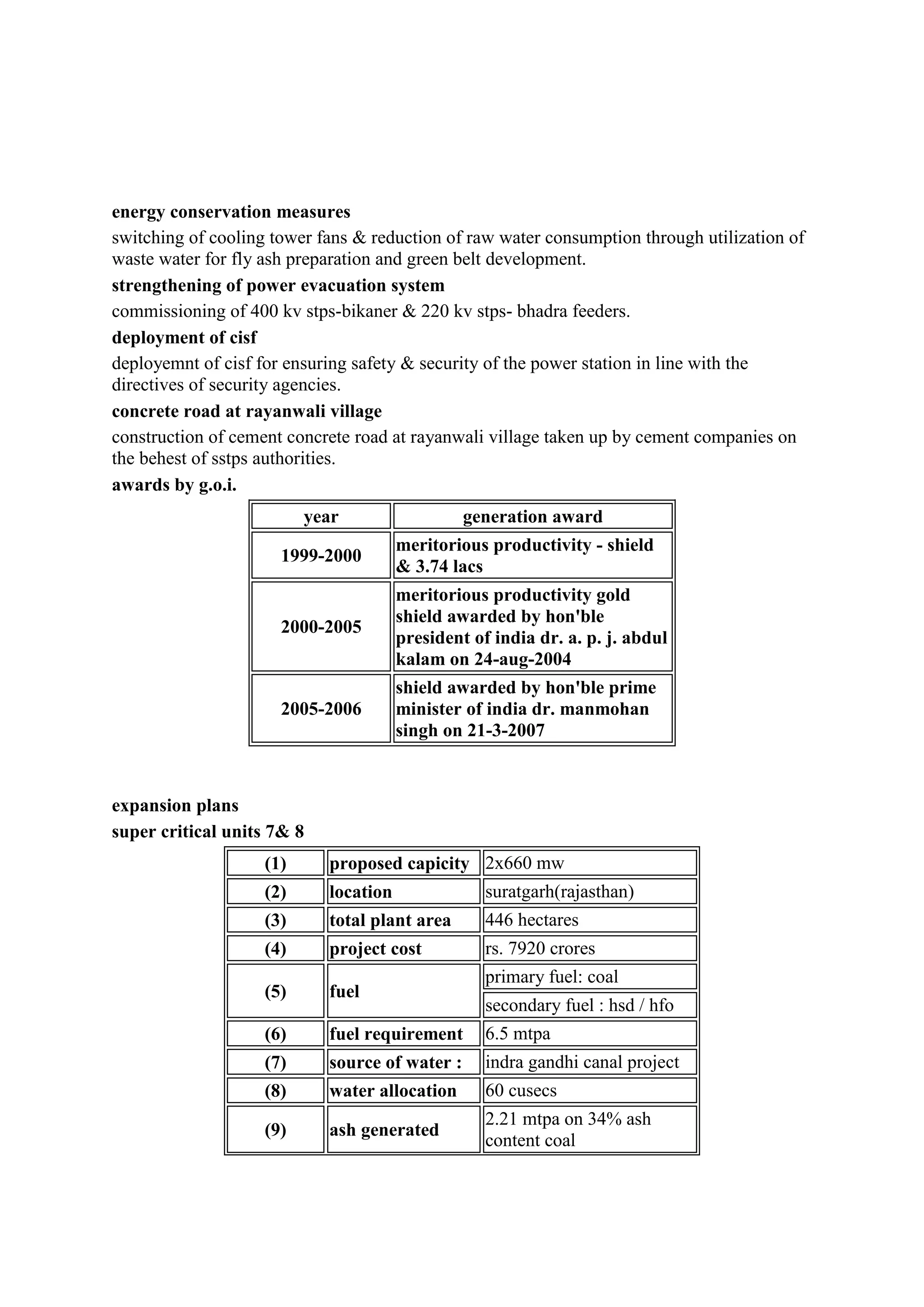 report on thermal power plant | DOCX