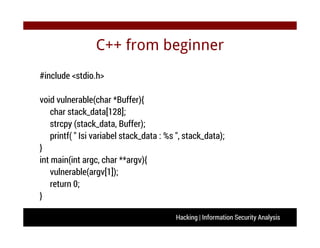 Seminar Hacking & Security Analysis | PPT