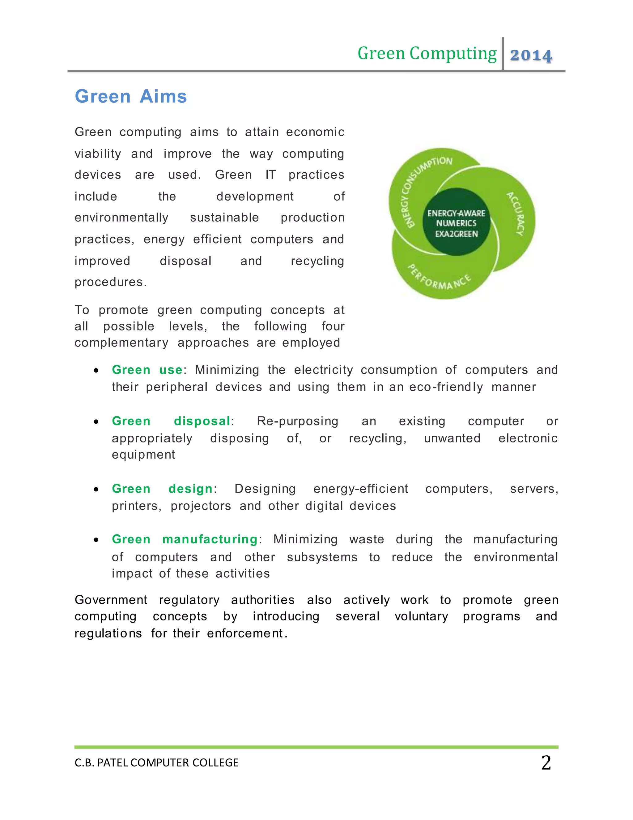 Green Computing | DOCX
