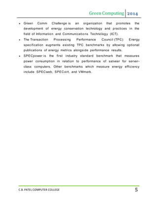 Green Computing | DOCX