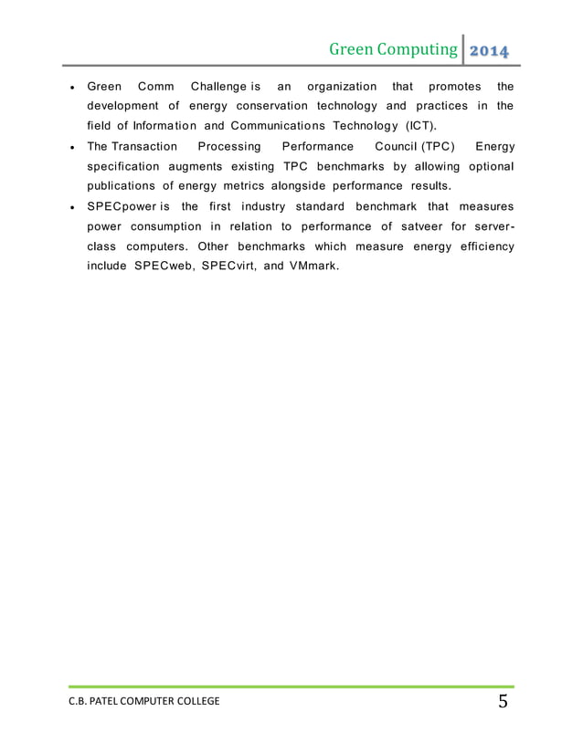 Green Computing | DOCX