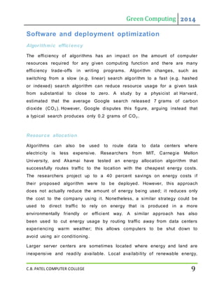 Green Computing | DOCX