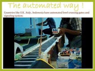 Automation in Railway system operation and control | PPTX