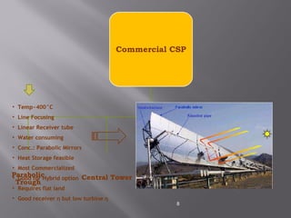 csp (concentrated solar power) technology | PPT