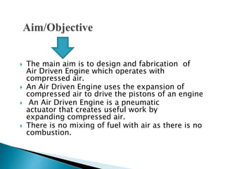 air driven engines | PPTX