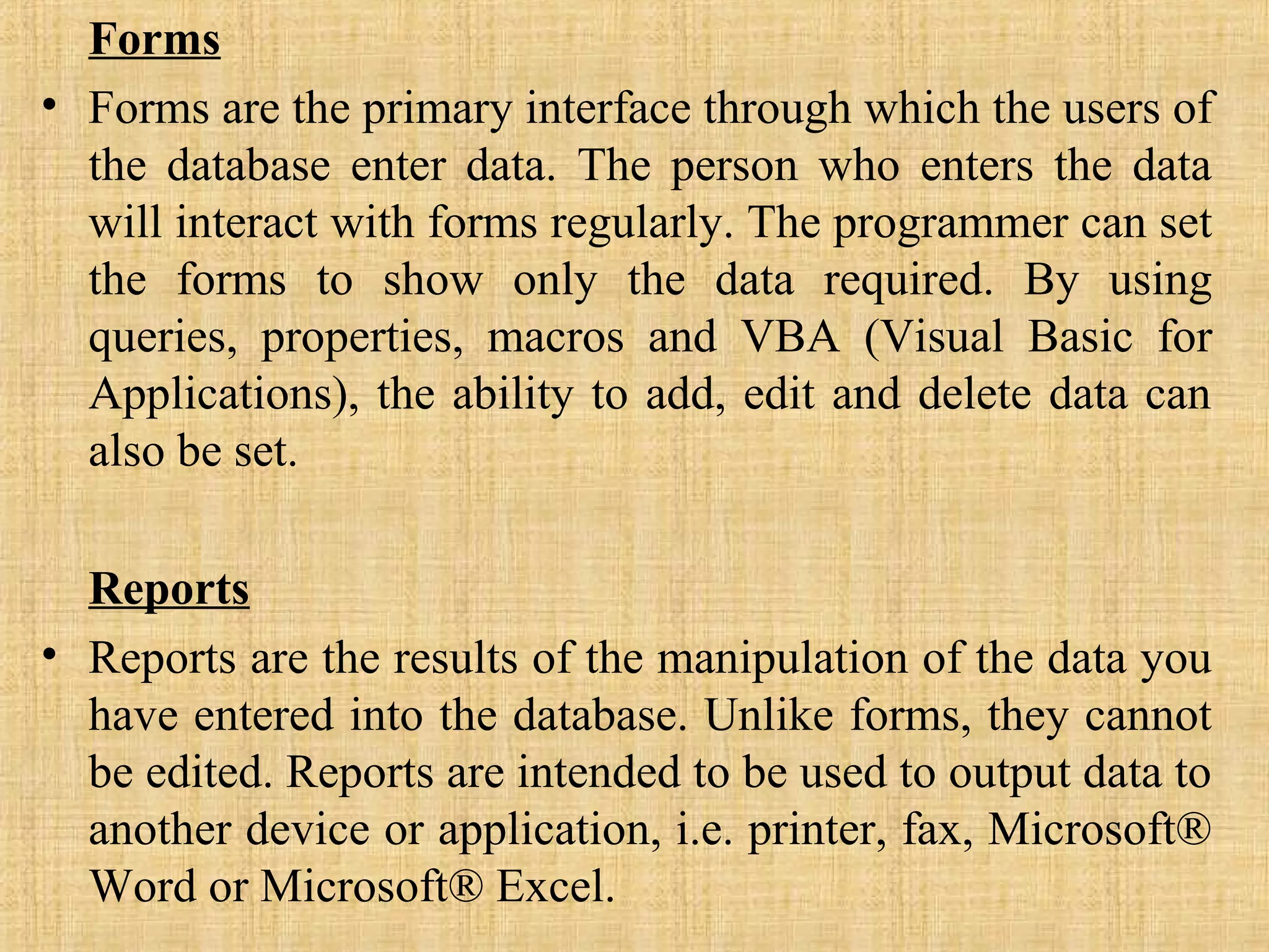 Microsoft Access 2007 | PPT