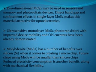 MoS2 | PPTX