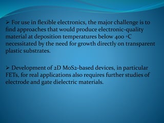 MoS2 | PPTX