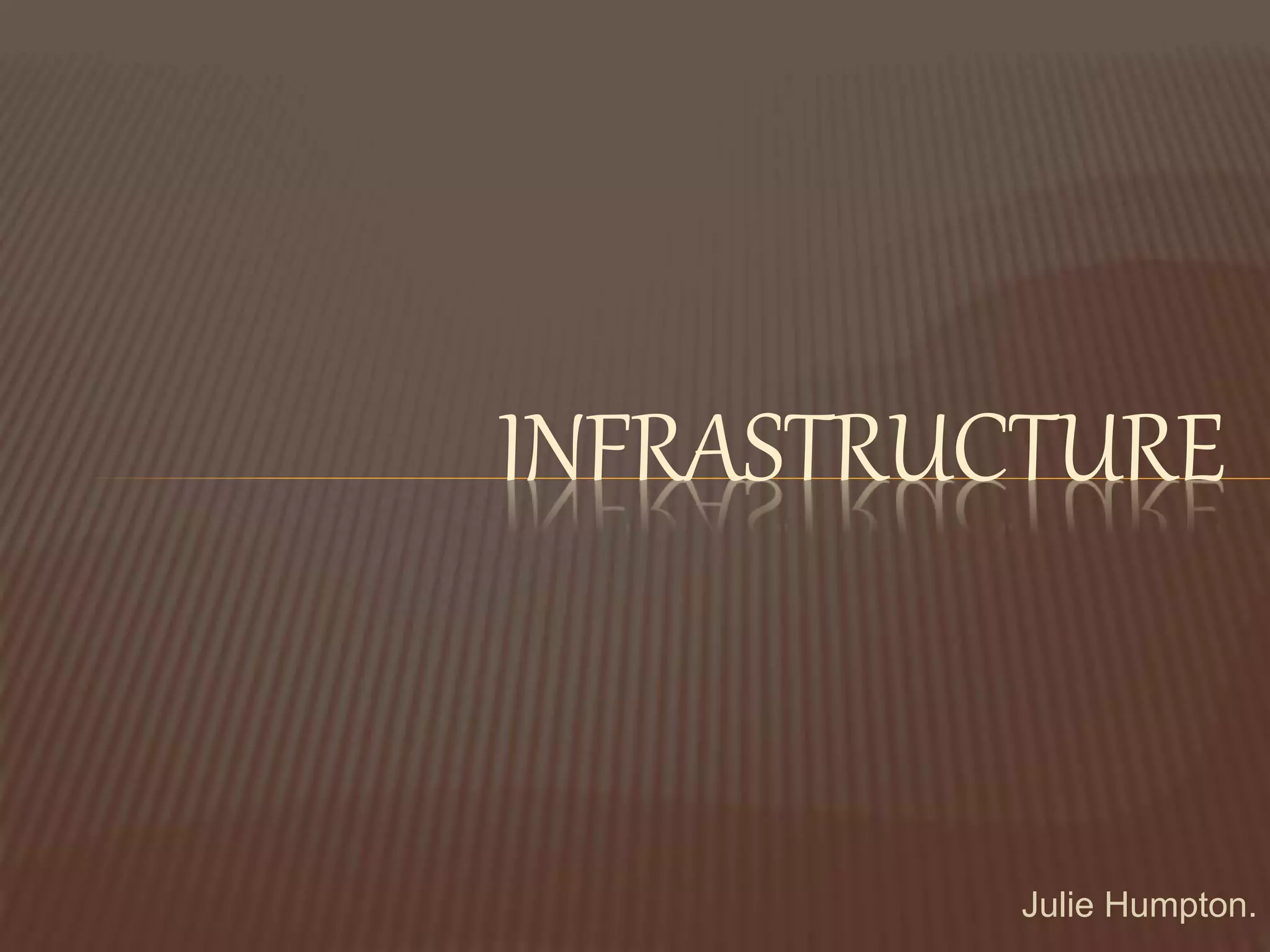 Seminar Infrastructure | PPTX