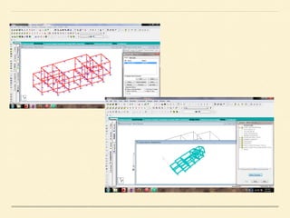 Use of STAAD-PRO v8i and sketchup 2014 | PPT