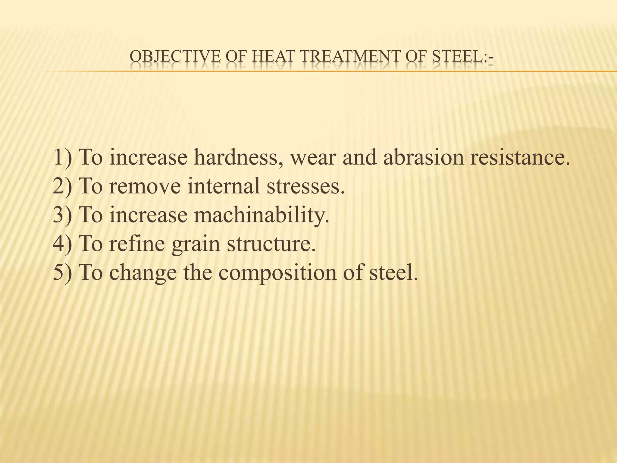 Heat treatment process(TTT, CCT &CCR) | PPTX