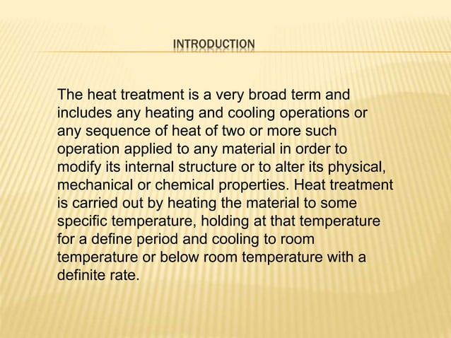 Heat treatment process(TTT, CCT &CCR) | PPTX | Chemistry | Science