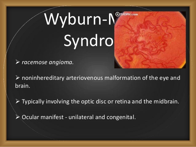 Phakomatoses(Ophthalmology)