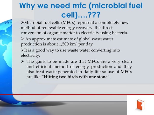 Microbial Fuel Cell | PPT