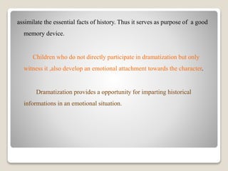 What is Dramatization | PPTX