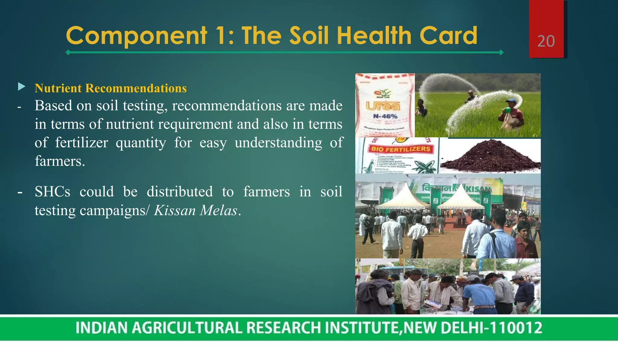 soil health cards | PPT