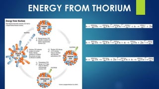 thorium based nuclear power | PPTX