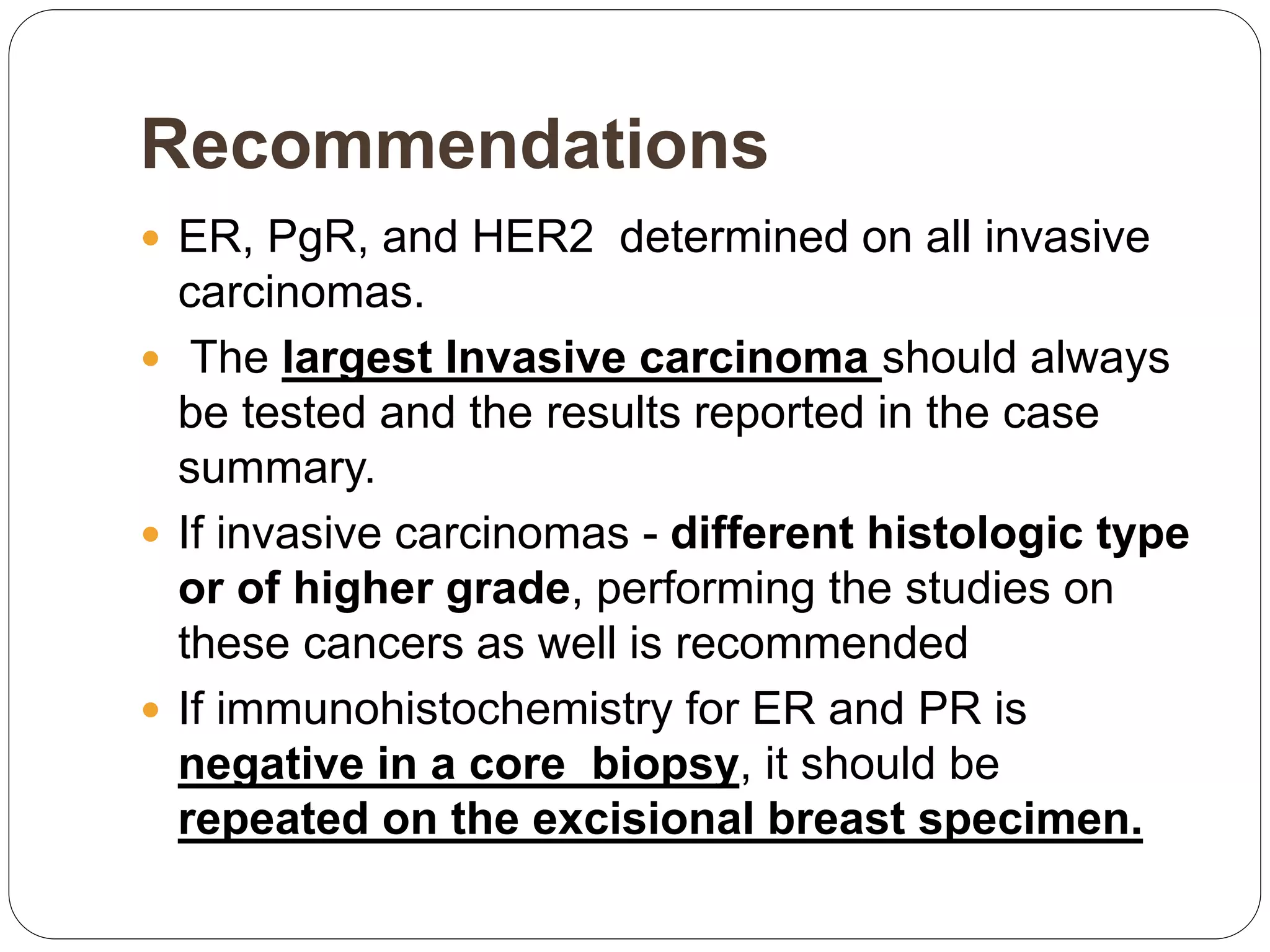 IHC in breast pathology | PPTX