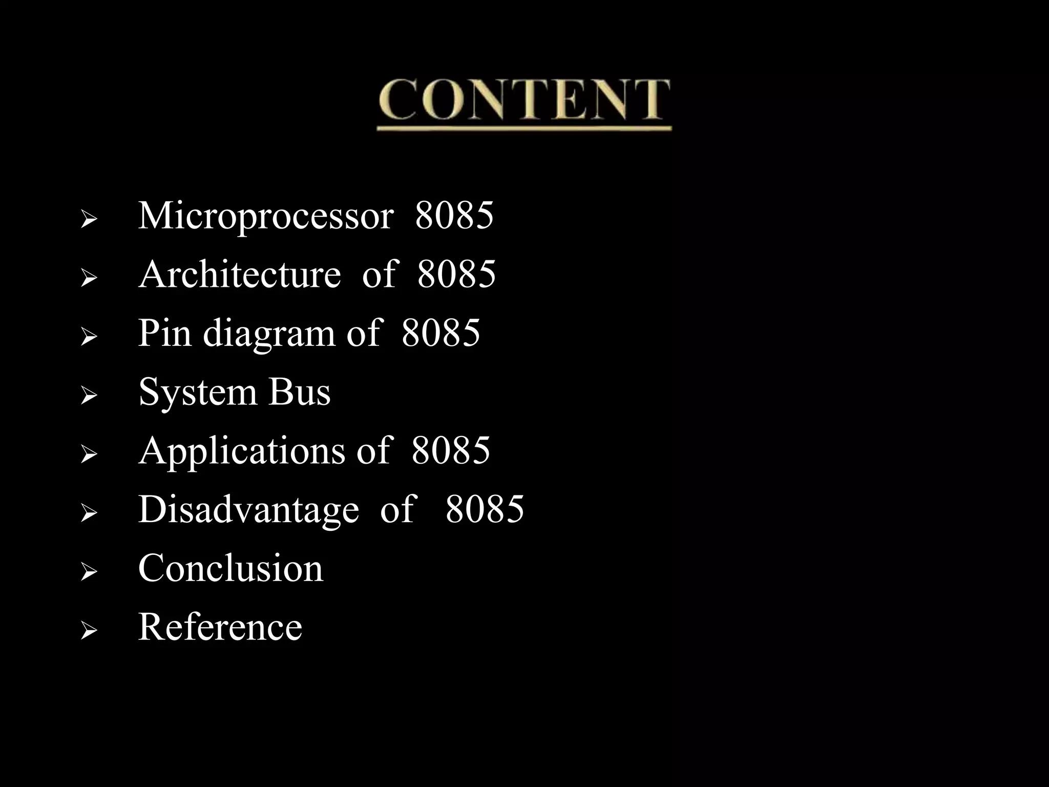 microprocessor 8085 | PPT