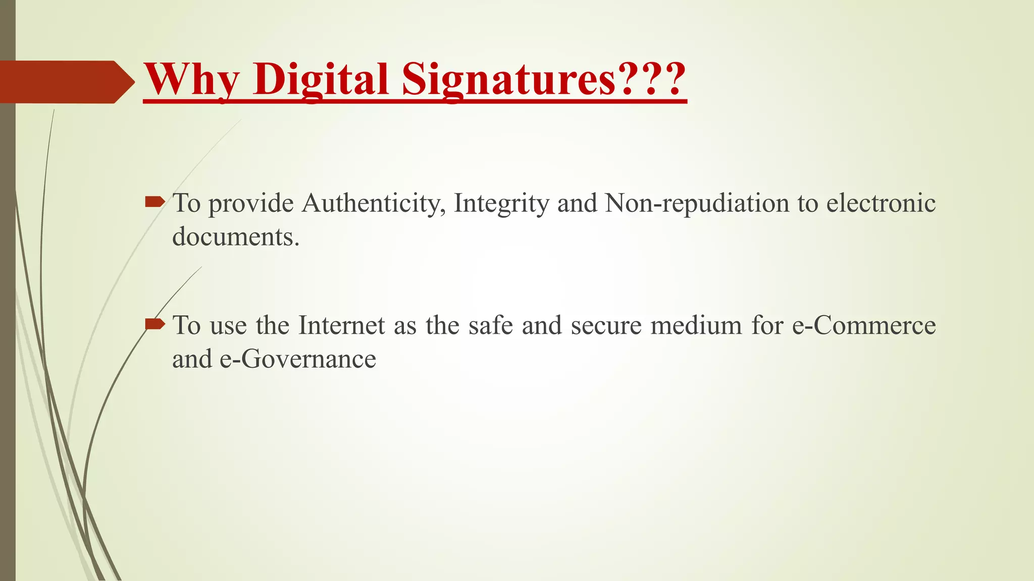 Seminar ppt on digital signature | PPTX