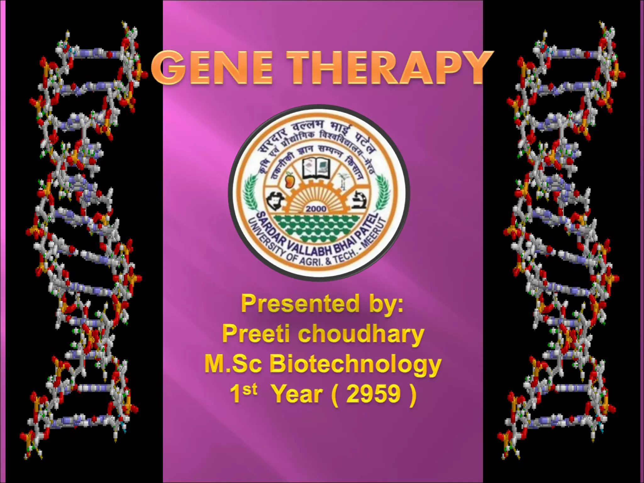 gene therapy. | PPT