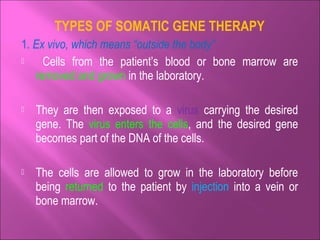 gene therapy. | PPT