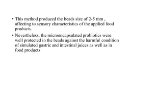 Applications of extrusion in encapsulation technology | PPT