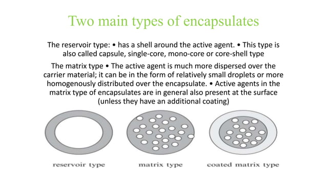 Applications of extrusion in encapsulation technology | PPT