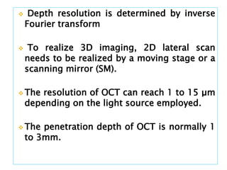 mems based optical coherence tomography imaging | PPTX