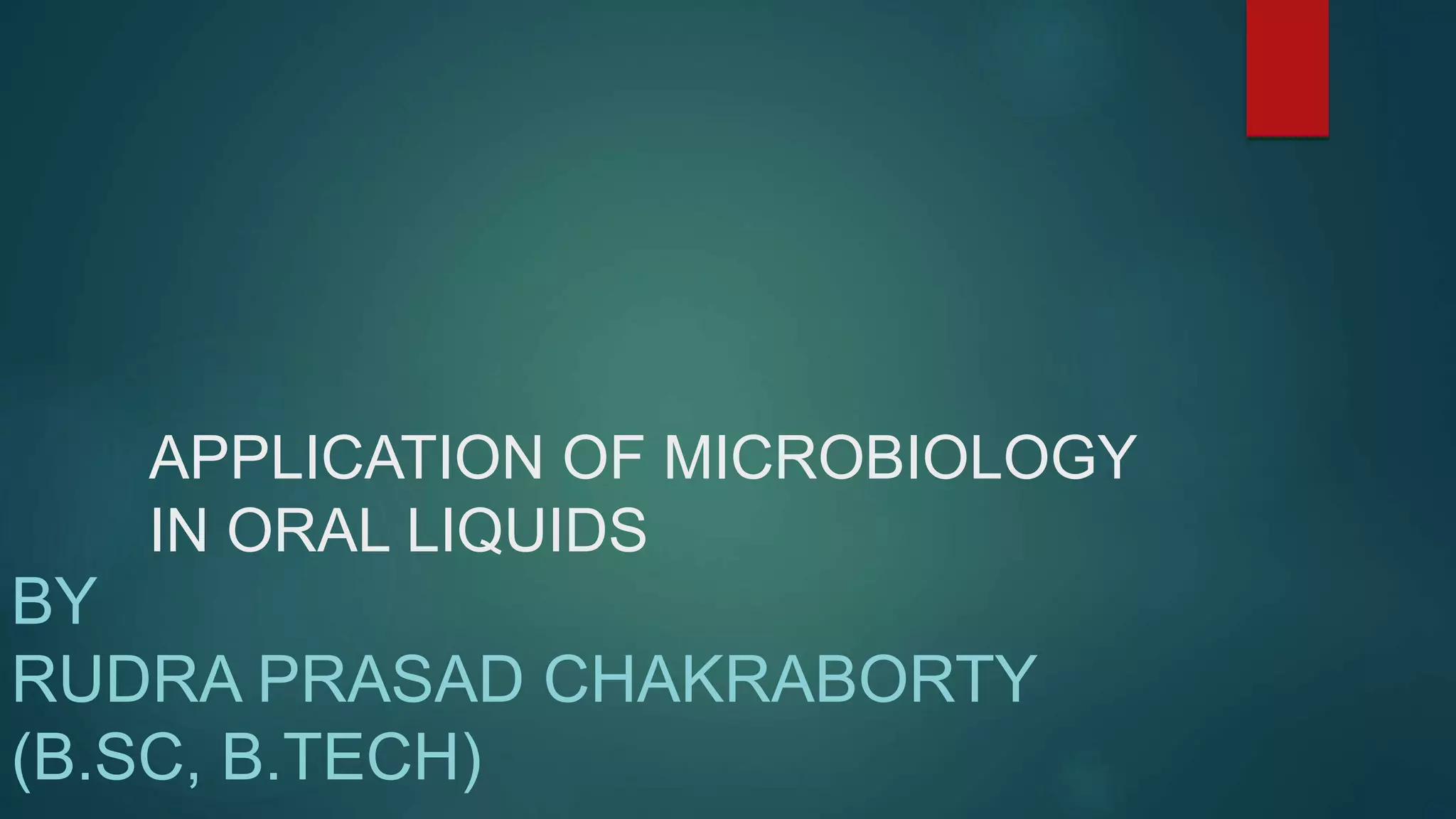 application of microbiology in pharma qc industry | PPTX