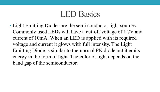 Switches and LEDs interface to the 8051 microcontroller | PPTX ...