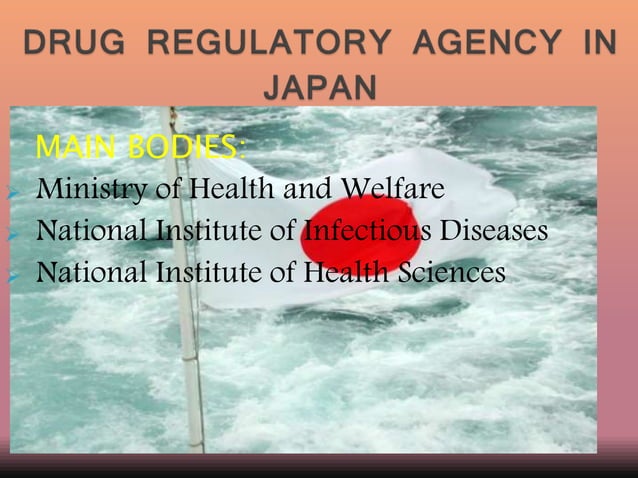 Drug Regulatory Agencies. | PPTX