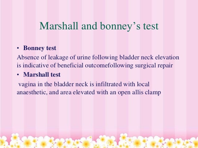 STRESS URINARY INCONTINENCE