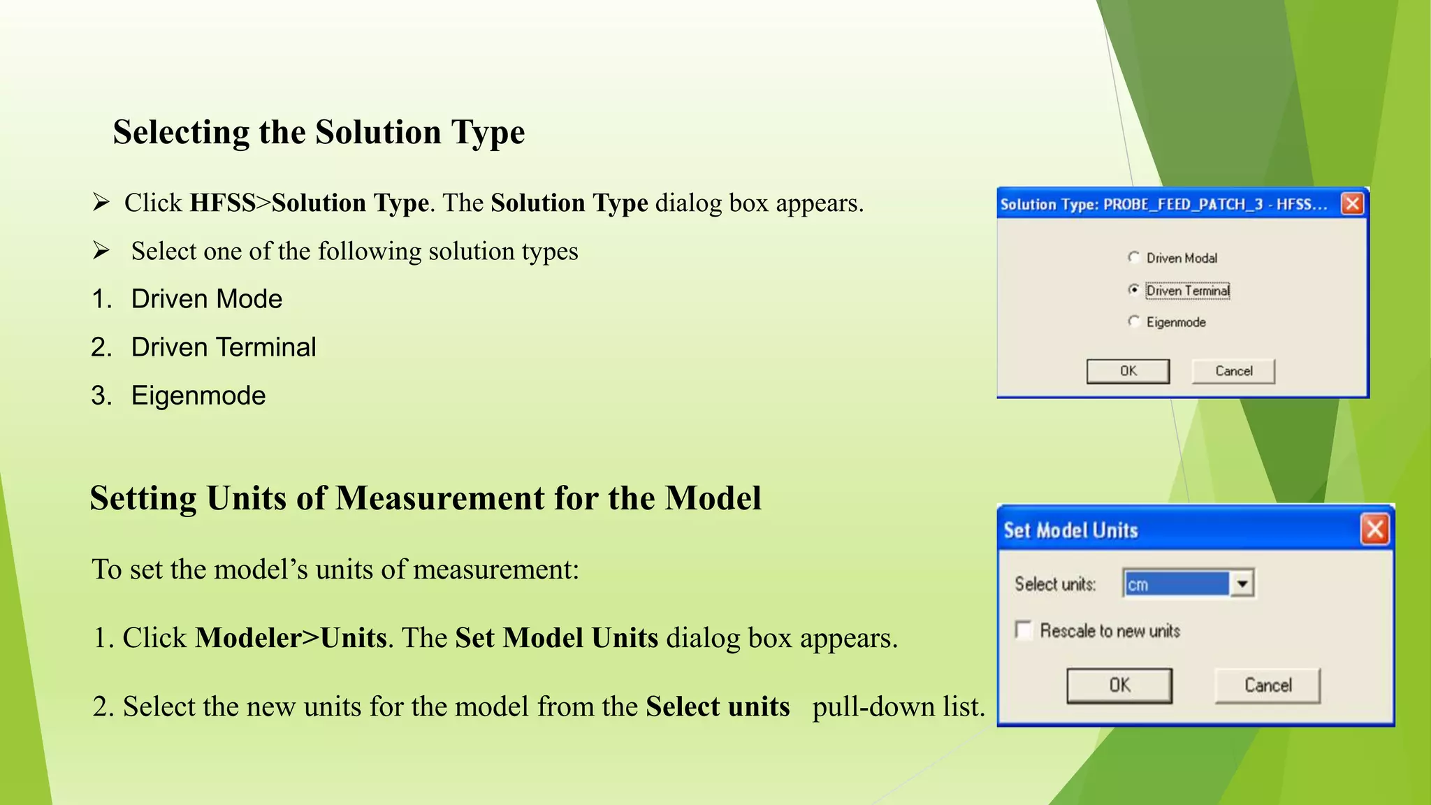 Coaxial feed microstrip patch antenna using HFSS | PPTX