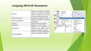 Coaxial feed microstrip patch antenna using HFSS | PPTX