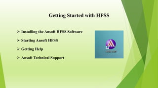 Coaxial feed microstrip patch antenna using HFSS | PPTX