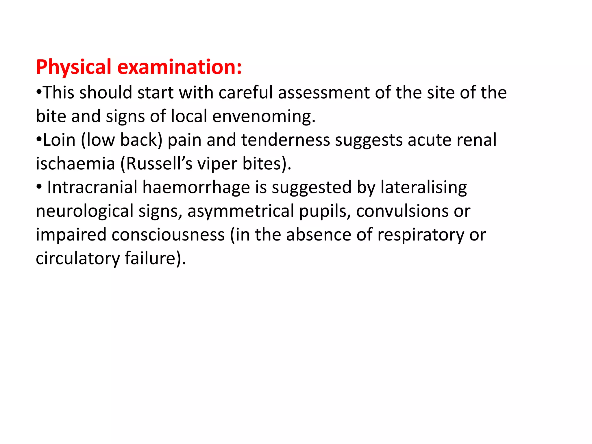 VIPER SNAKE BITE SEMINAR AND ANTIVENOM TREATMENT | PPTX