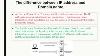 IP address and Domain name | PPT