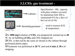 Shelf-life extension of minimally processed carrots by gaseous chlorine ...
