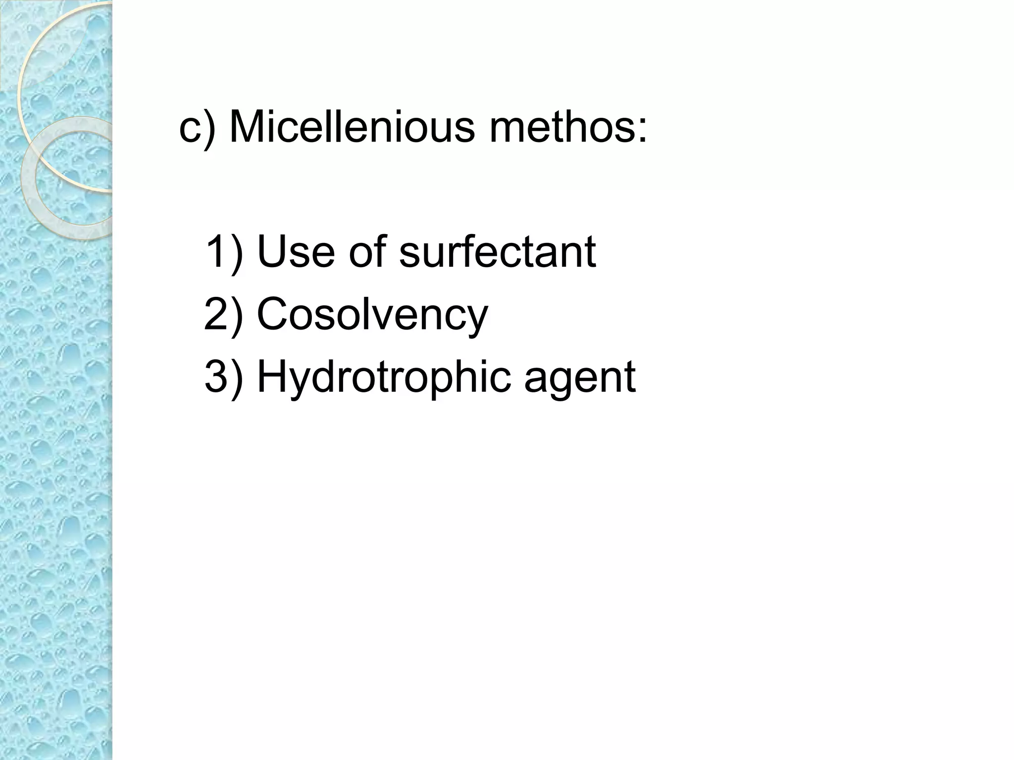 Solubility Enhancement techniques | PPTX