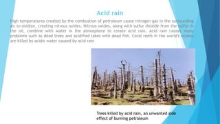 environmental monitoring of petroleum industrial pollution | PPTX